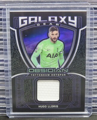 2021-22 Obsidian Hugo Lloris Galaxy Gear Electric Etch Purple Jersey ...