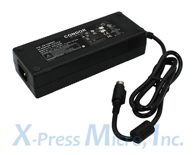 NEW CONDOR 100-240VAC INPUT 12V 9A OUTPUT 50/60 HZ POWER ADAPTER SA ...