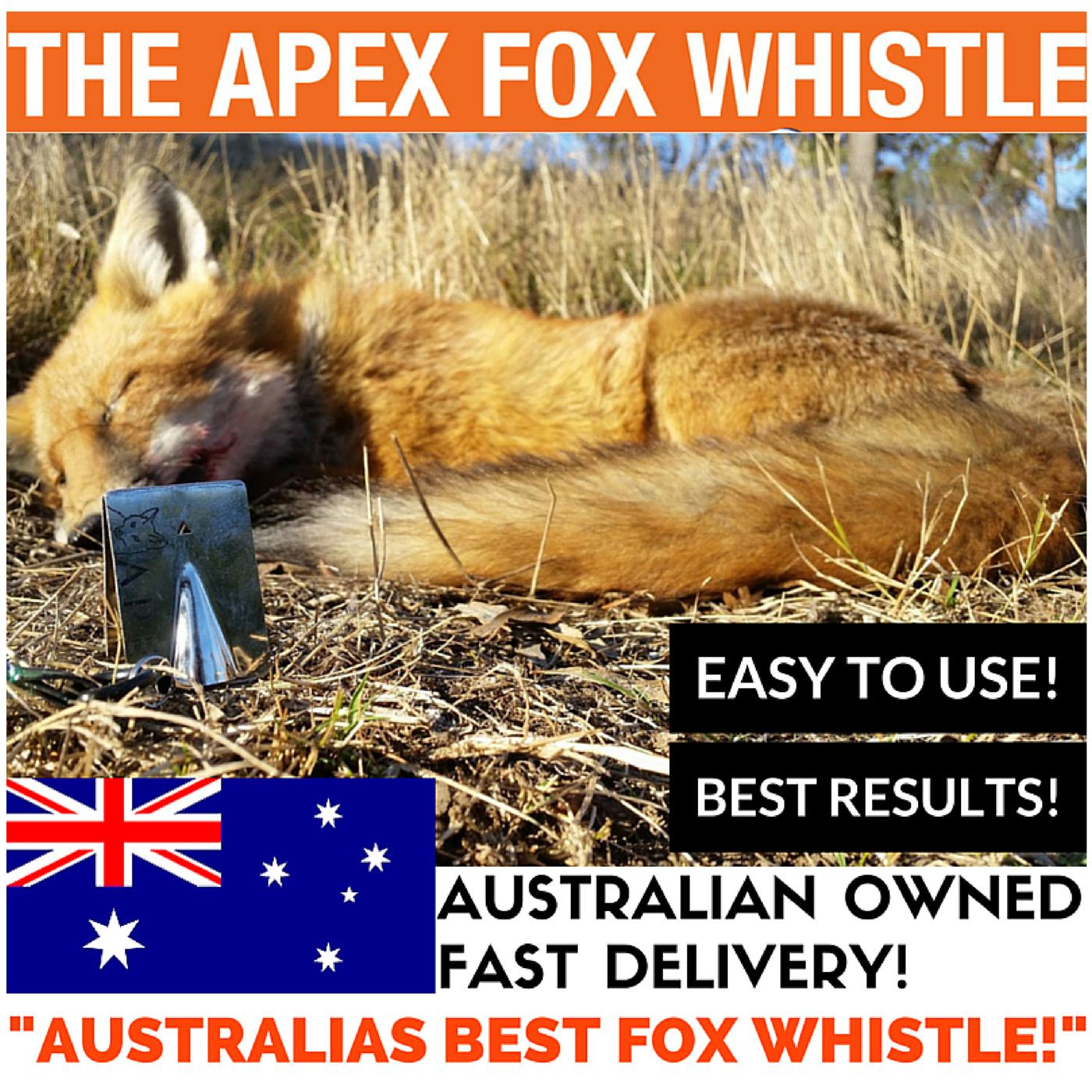 Apex Fox Whistle - Australia's Best Fox Whistle - Check photos in ...