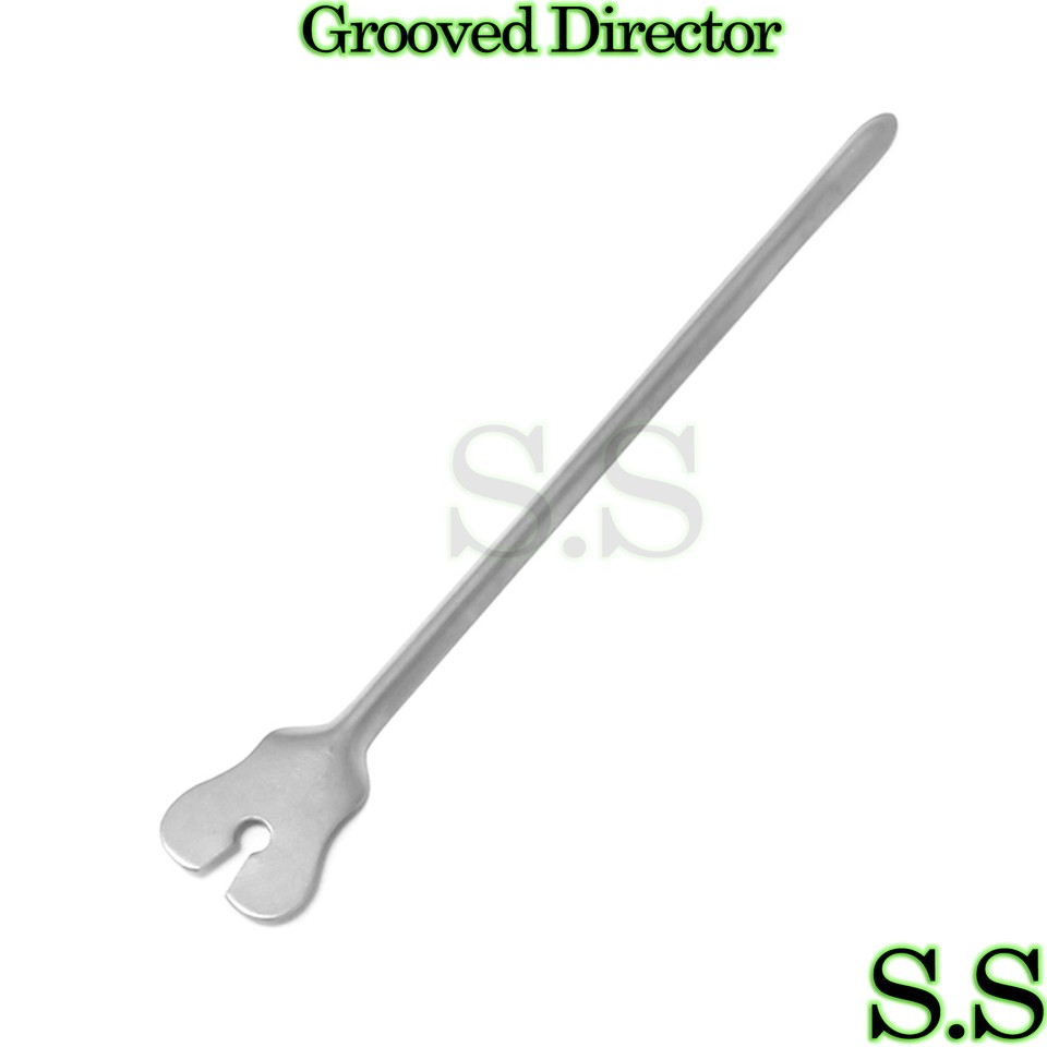 Surgical Dental Grooved Director Probe tip & Tongue Tie 5.5" Premium ...