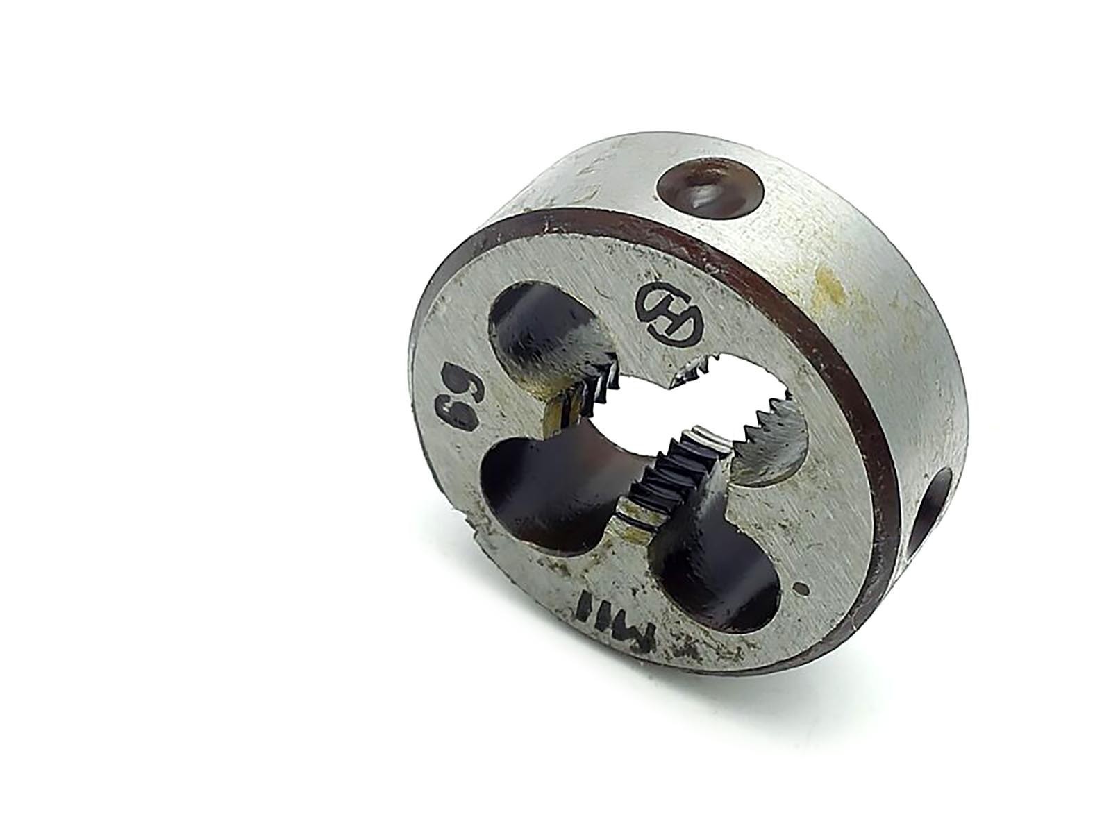 US Stock HSS 11mm x 1.5 Metric Die Right Hand Thread M11 x 1.5mm Pitch ...