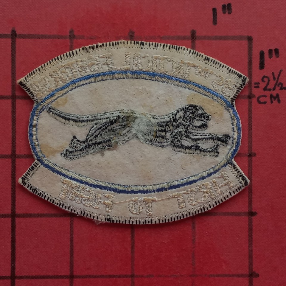 ORIGINAL PATCH USAF AIR FORCE 35 TFS TACT FIGHTER SQUADRON F-105 ...