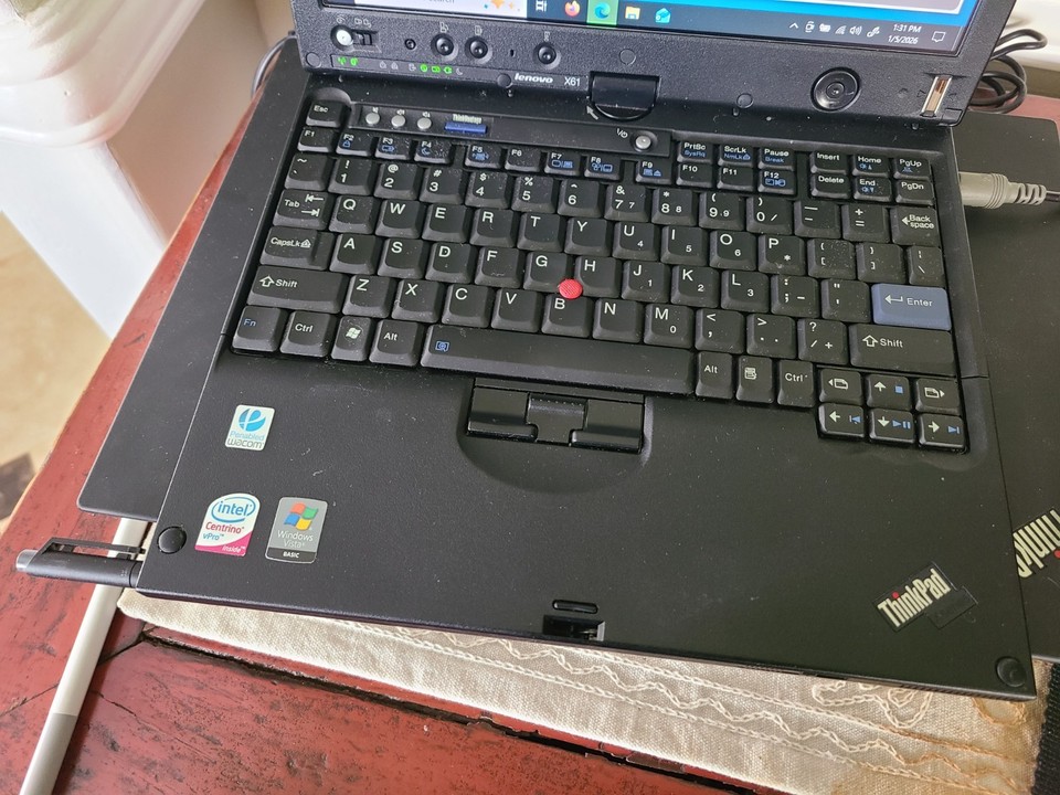 ThinkPad X61 Tablet Core 2 Duo 4GB RAM 500GB SSD WIN 10 PRO NICE! | eBay
