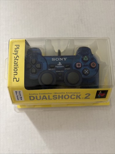 BRAND NEW Ocean Blue PS2 Sony Dualshock 2 Controller Sealed Official ...