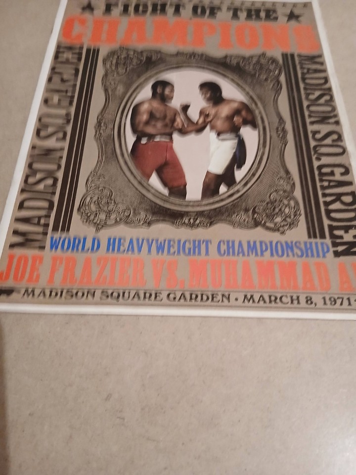 Ali Boxing Programmes | eBay UK