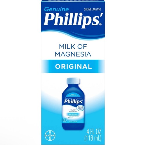 Phillips Milk Of Magnesia Saline Laxative Cramp Free Relief Original ...