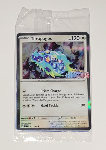 Pokemon Center TCG Horizons Terapagos Quaxly Surging Sparks Promo ...