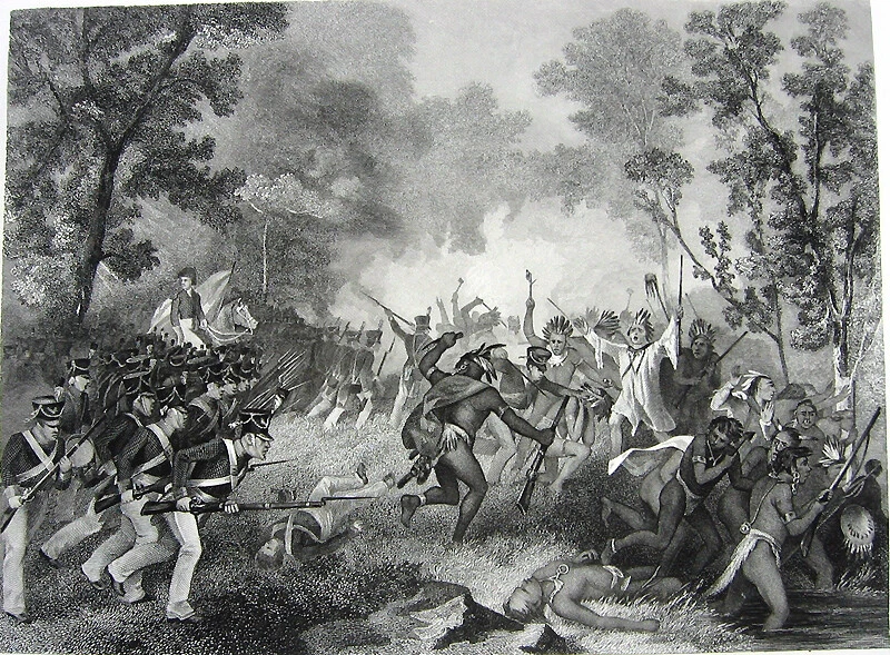 Tecumseh In Battle