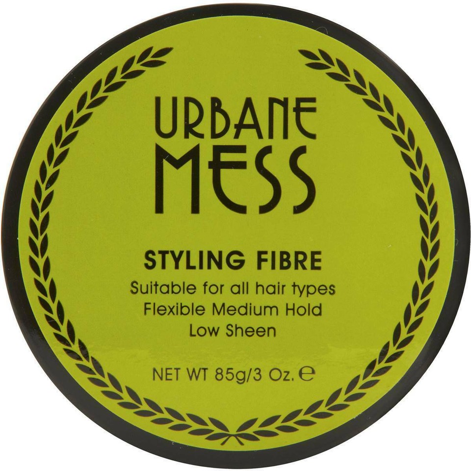 Urbane Mess Men Hair Styling Fibre Flexible Medium Hold Low Sheen 85g ...
