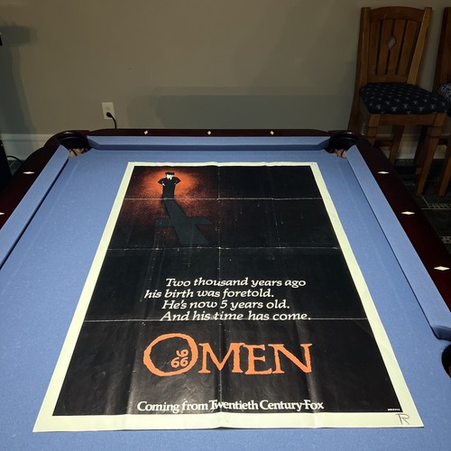 OMEN / Original 1976 Single-Sided One Sheet Movie Poster Advance B1 ...