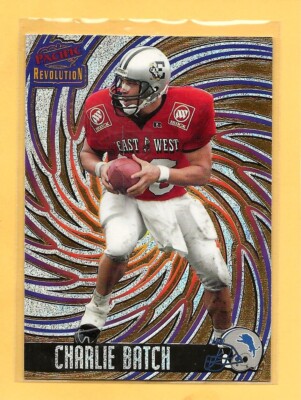 CHARLIE BATCH - 1998 Pacific Revolution "Rookie" - #44 - Lions - Comb ...