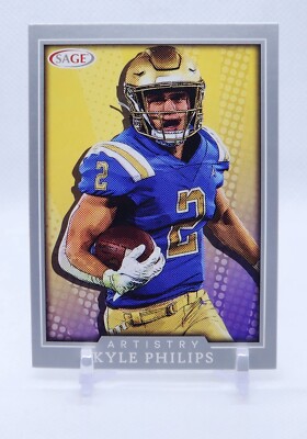 2022 Sage Artistry Football KYLE PHILIPS Silver TITANS #72 | eBay