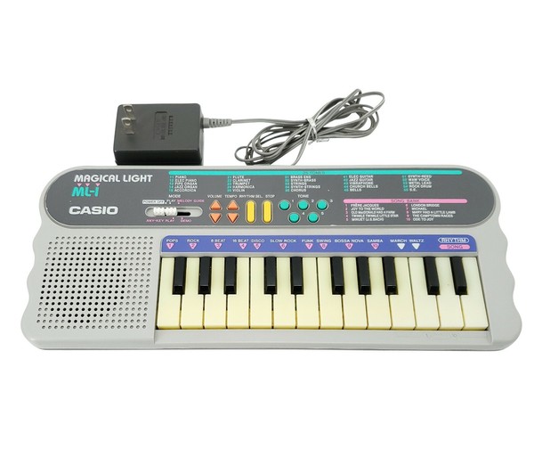 Vintage 80s Casio Ml-1 Magical Light Mini-keyboard - Keys Illuminate ...