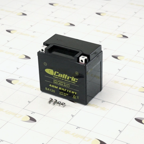 Caltric 26012-0908 26012-0908 AGM Battery for Kawasaki 12V 6AH CCA 95 ...