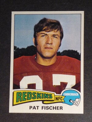 1975 Topps Pat Fischer #332 Redskins NM/MT (003) (Inv#DR1019) | eBay