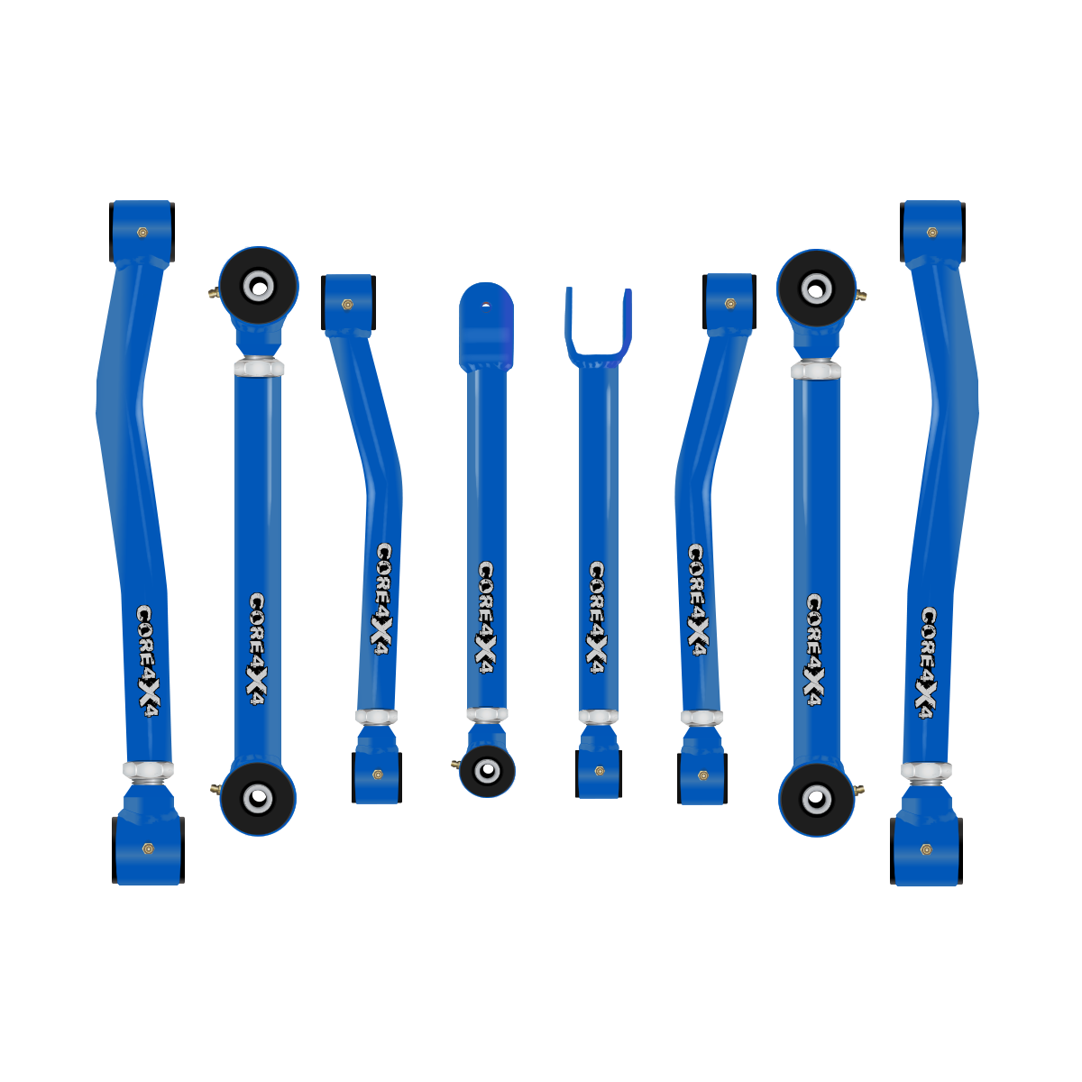 Core 4x4 Control Arms Cruise Complete Set Fits Jeep JK/JKU - Blue | eBay