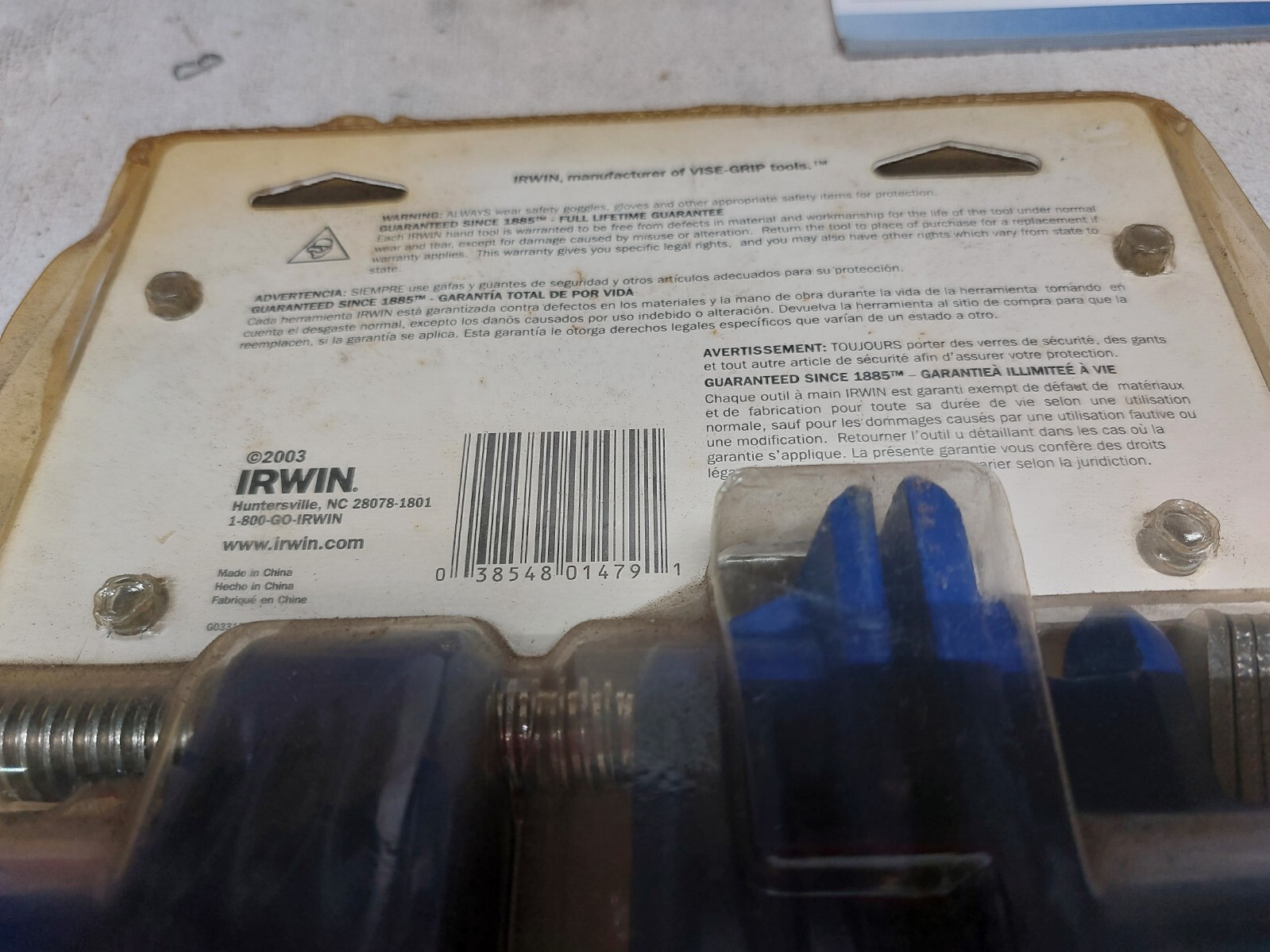IRWIN 224134 3/4" PIPE CLAMP - NEW IN PACKAGE - MADE IN CHINA | eBay