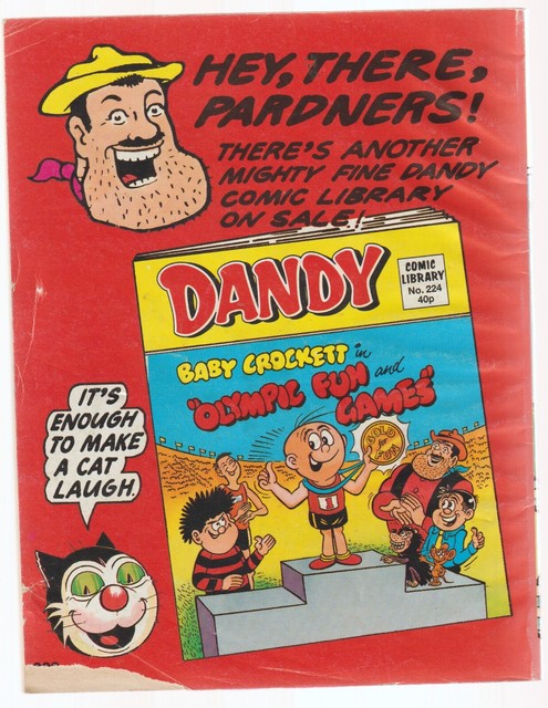 Dandy Comic Library 212 Bully Beef and Chips in Auction Stations for ...