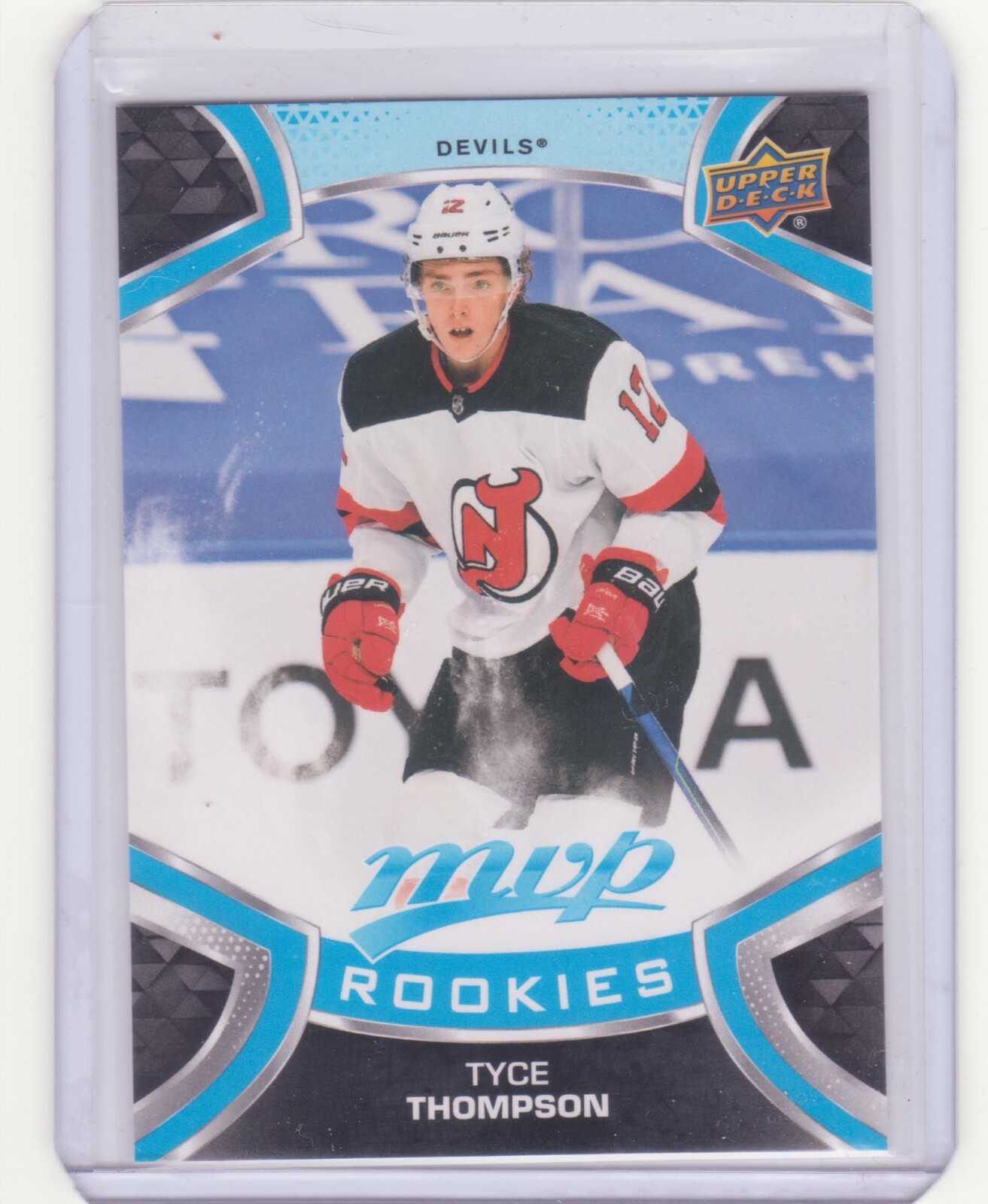 TYCE THOMPSON RC 21-22 MVP ROOKIE SP CARD HIGH # 239 DEVILS UPPER DECK ...