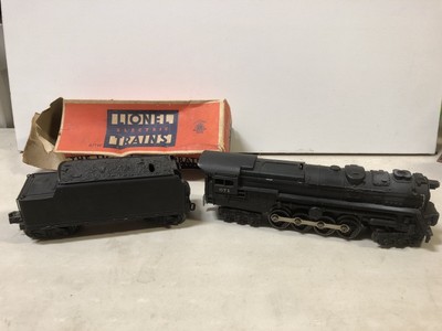 Lionel Lines 671 PRR "RR" S-2 Turbo Locomotive & 671W Tender w/box | eBay