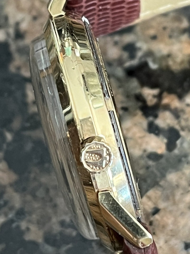 VTG Accutron Bulova 14k Solid Gold Case M6 1966 Watch Men 34mm Date ...