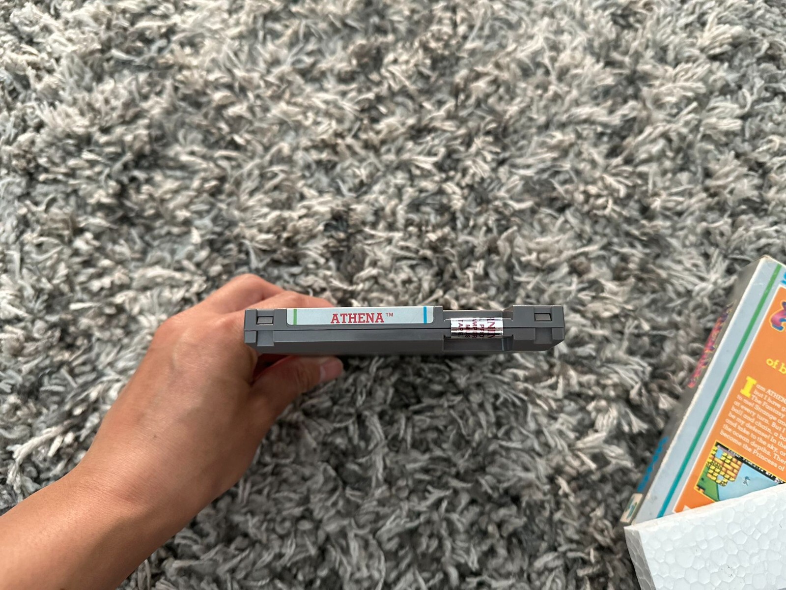 NES Athena Nintendo Entertainment System With Box 18484135002| eBay