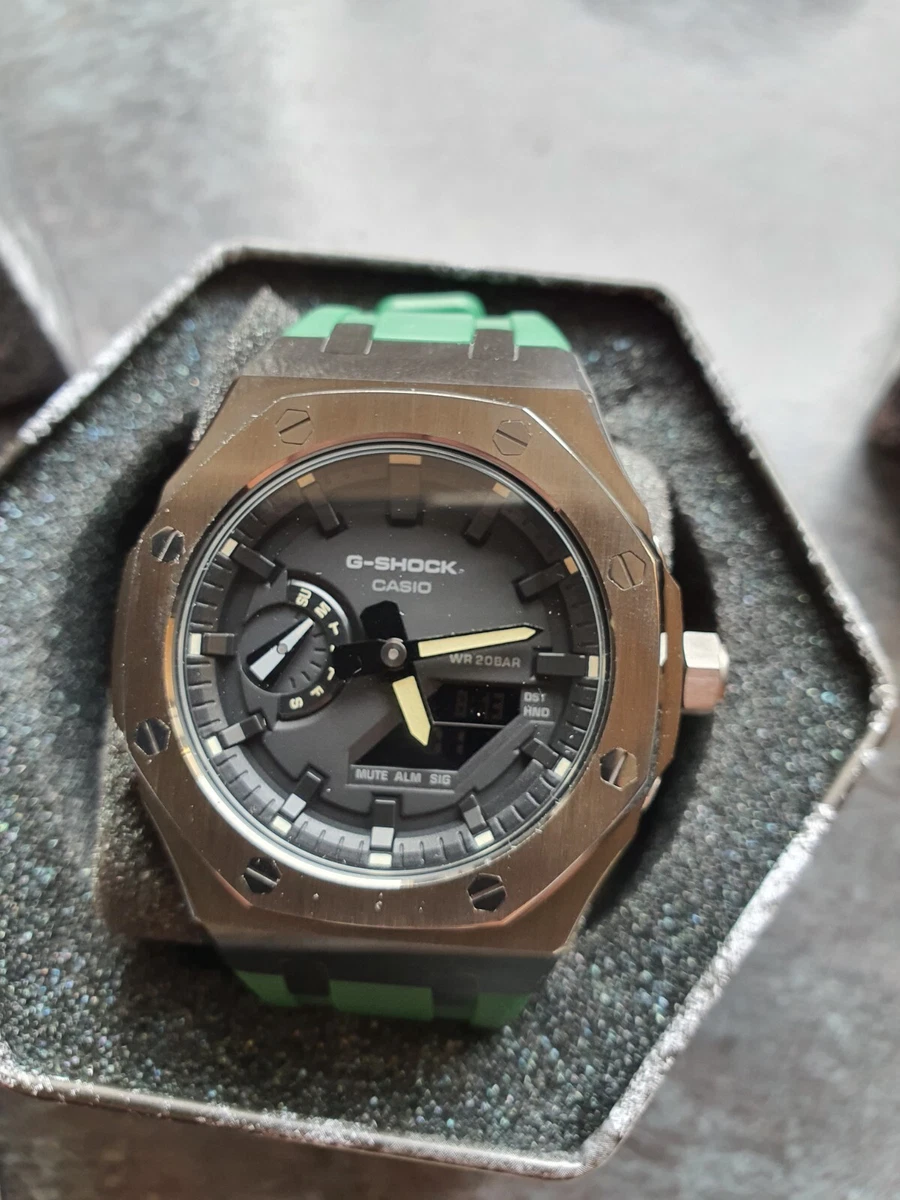 Casio G-Shock Royal Oak Black Metal Black Dial Full, 47% OFF