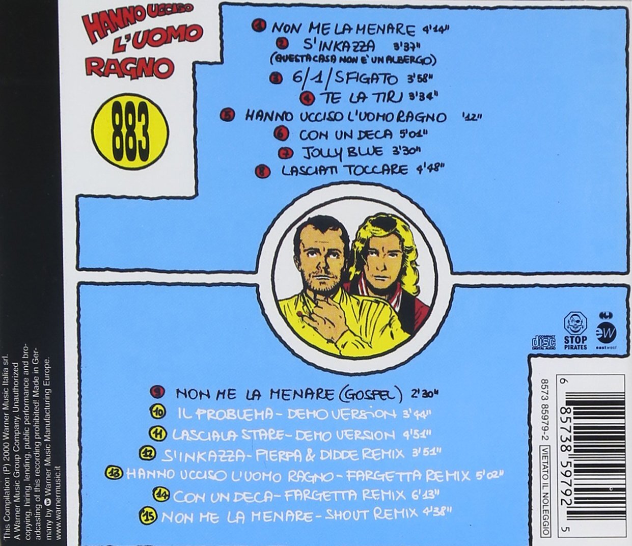 883 Hanno Ucciso l'Uomo Ragno (CD) (UK IMPORT) 685738597925 | eBay