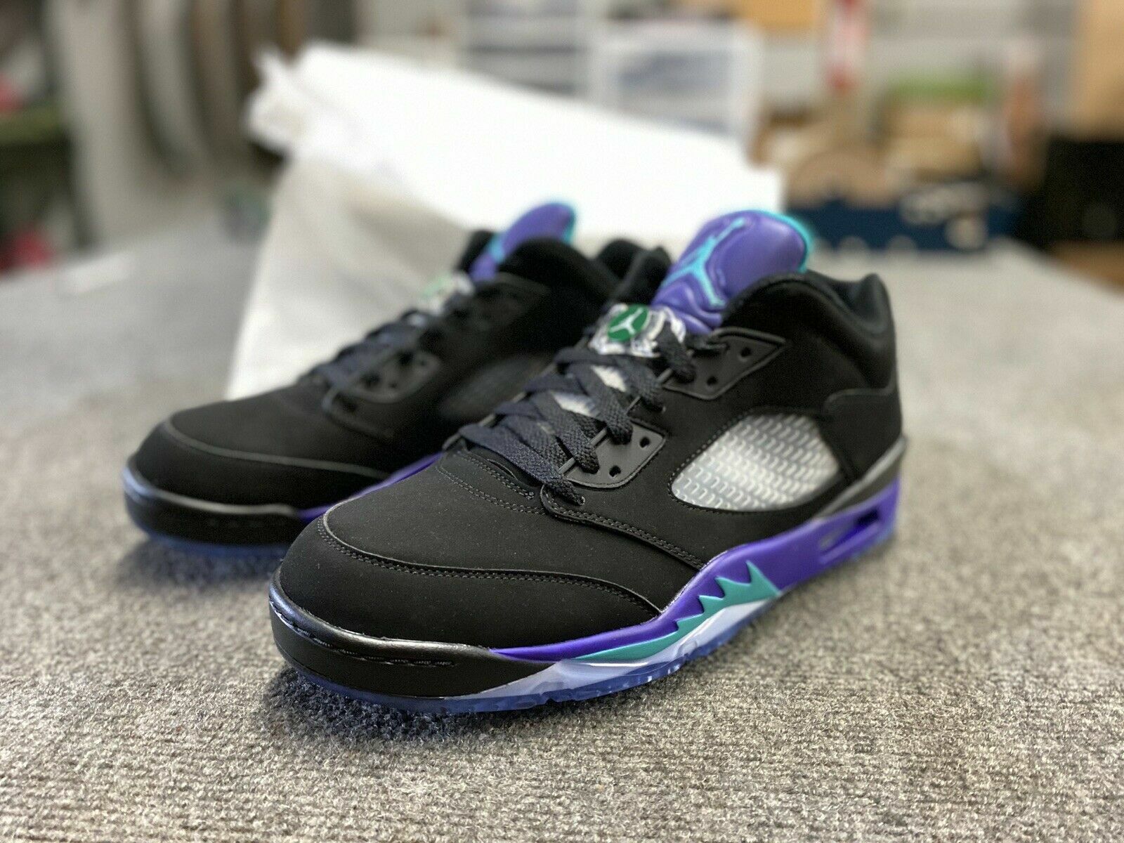 NIKE AIR JORDAN V (5) LOW GOLF.. "GRAPE ICE".. MEN 9 or WOMEN 10.5 ...