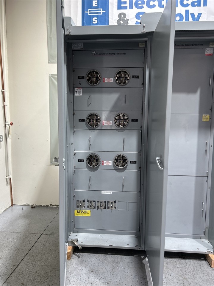 800 Amp Mutli Meter Main Main Lug GE 208/120 Nema 3R With Breakers | eBay