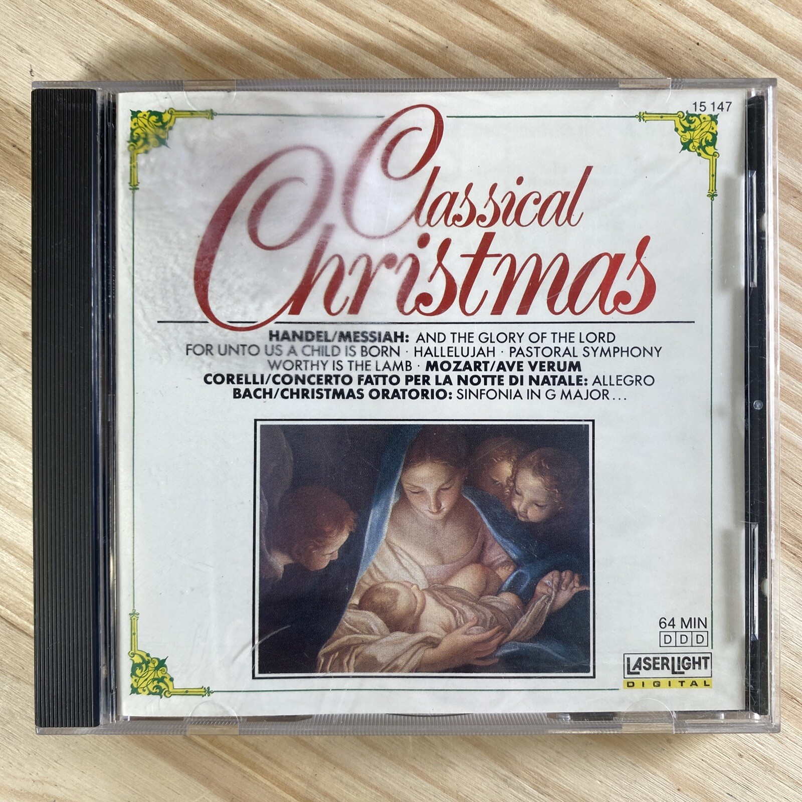 Classical Christmas CD 1998 Delta Music Holiday Handel Bach Mozart ...