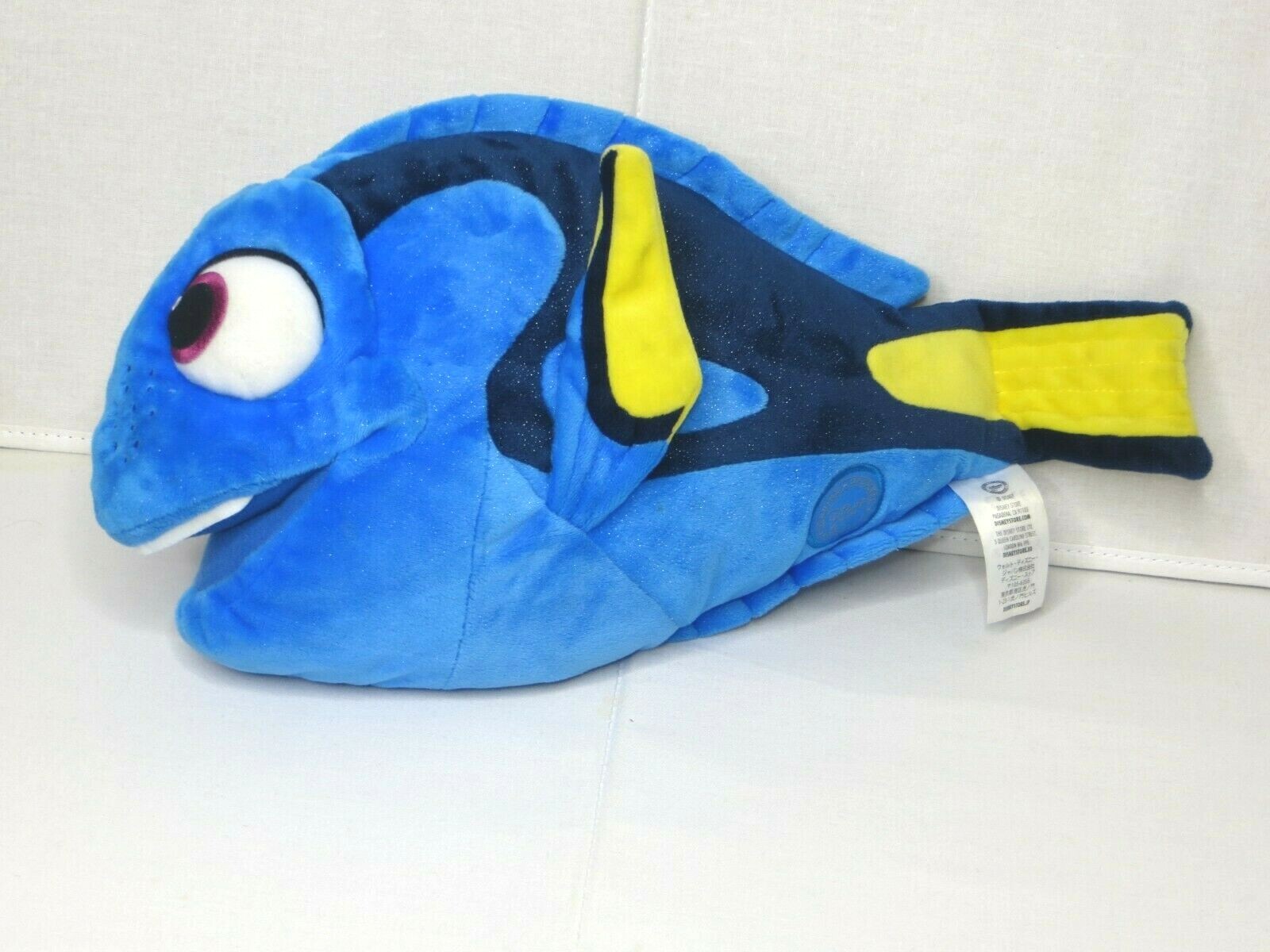 Finding DORY 17" Plush Tang Fish Nemo Pixar Disney Store Stuffed Animal ...