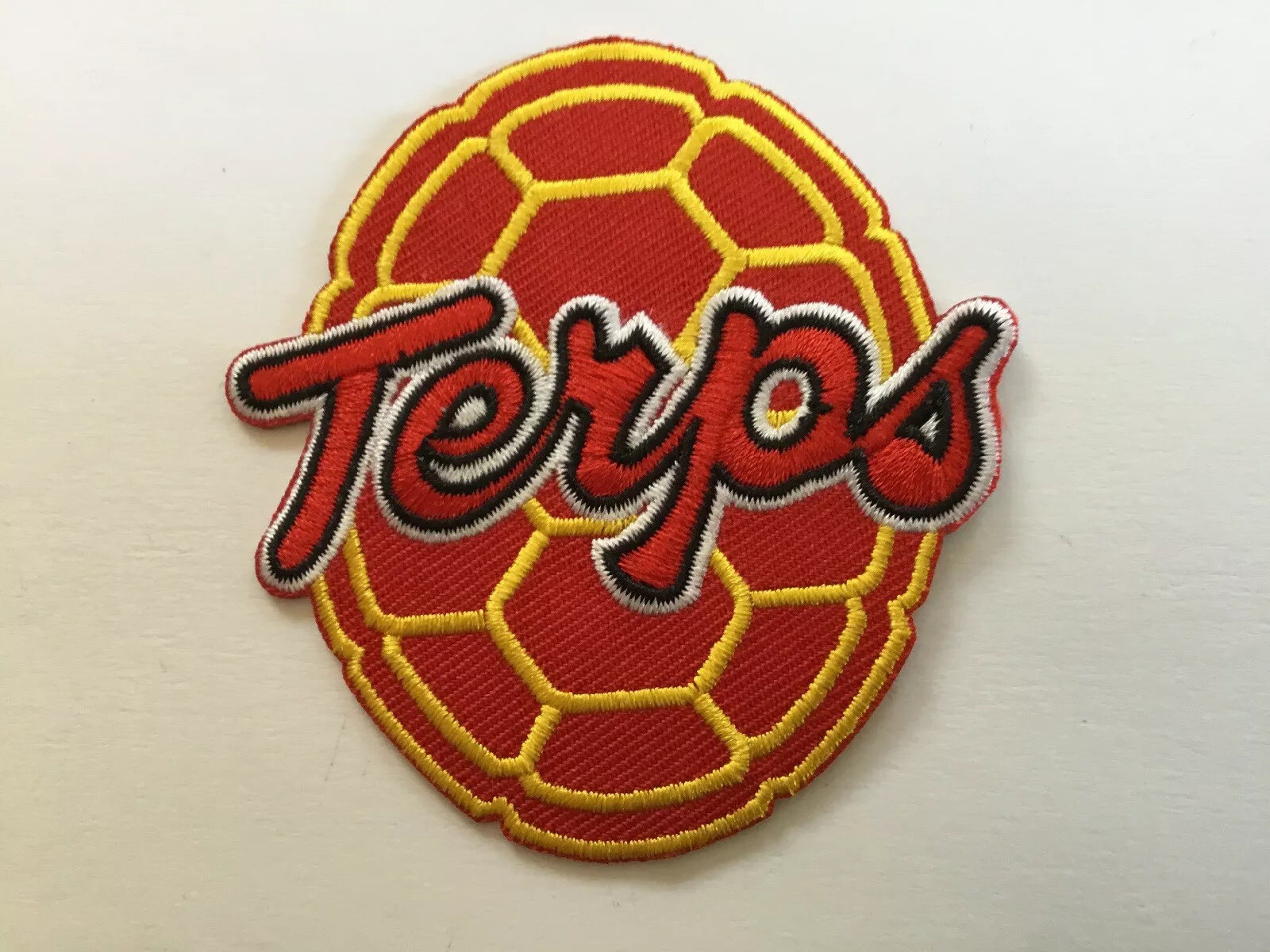 University of Maryland Terrapins TERPS VINTAGE EMBROIDERED IRON ON ...