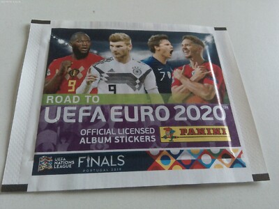 UEFA Road to Euro 2020 sealed sticker packet for panini album version 2 ...