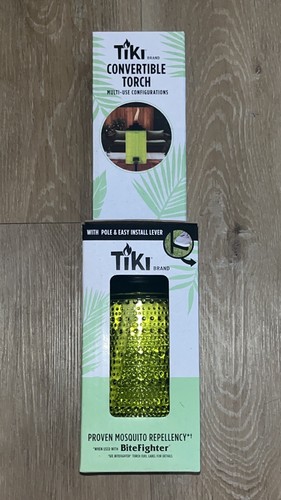 TIKI Brand Convertible Torch, 68” Full Size, 54" Garden, 8” Table ...