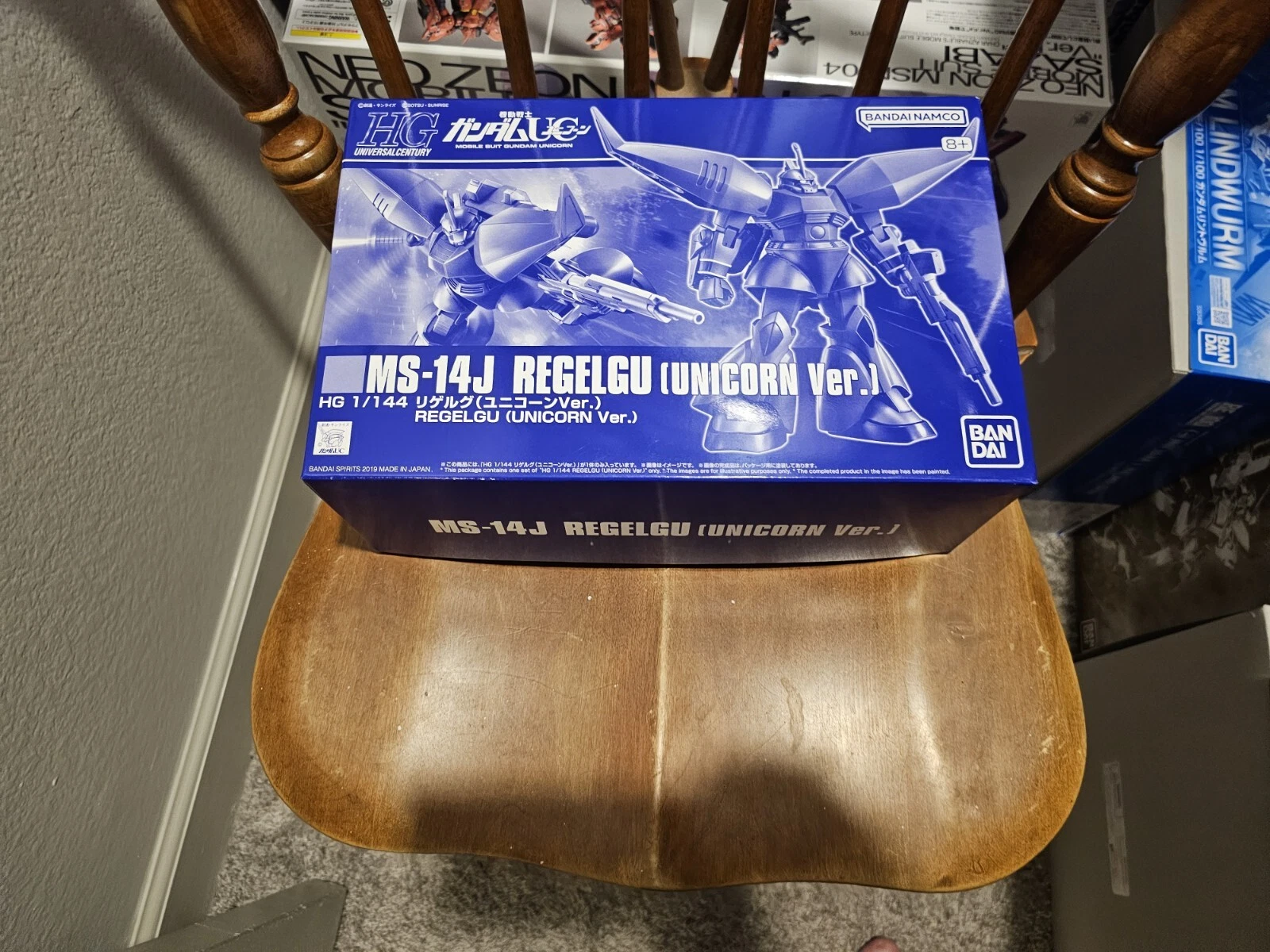 Premium Bandai HGUC 1/144 Gundam Regelgu Unicorn Ver. MS-14J Plastic ...