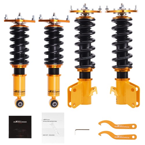 MaXpeedingrods 24 Way Adjustable Coilovers Lowering Kit for Subaru ...