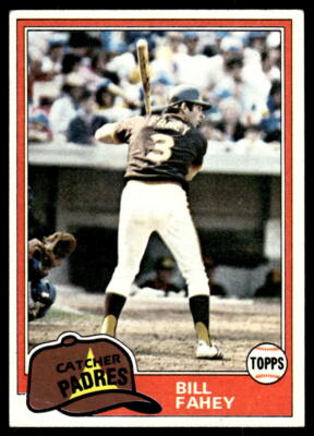1981 Topps Bill Fahey #653 San Diego Padres Baseball Card | eBay