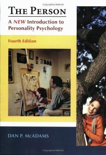 The Person: A New Introduction to Personality Psychology by McAdams ...