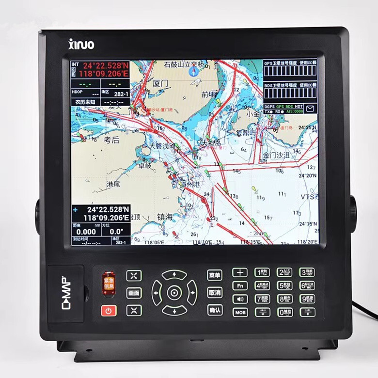 HM-5912N 12-inch marine class B AIS chart plotter BDS GPS satellite ...