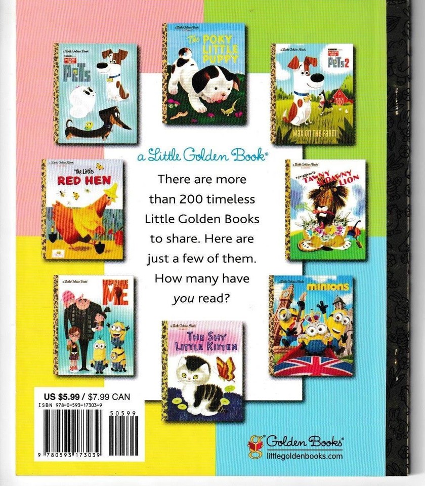 Minions: The Rise of Gru Little Golden Book LITTLE GOLDEN BOOK | eBay