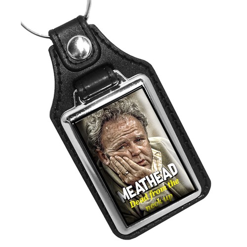 All In The Family Archie Bunker Meathead Quote Design Faux Leather Key ...