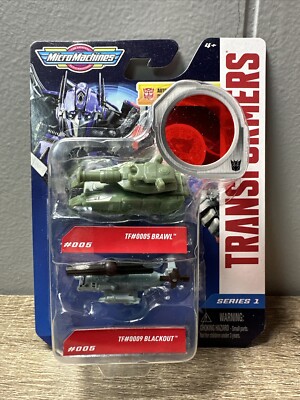 Transformers Micro Machines Series 1 Decepticon Brawl & Blackout #005 2 ...