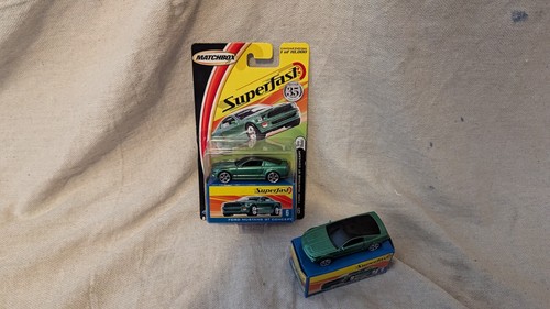 MATCHBOX SUPERFAST - 05 FORD MUSTANG CONCEPT - COOL GREEN - ONE CARDED ...