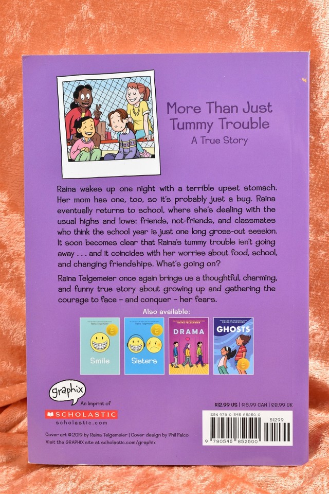 Guts by Raina Telgemeier (2019, Paperback) 9780545852500 | eBay