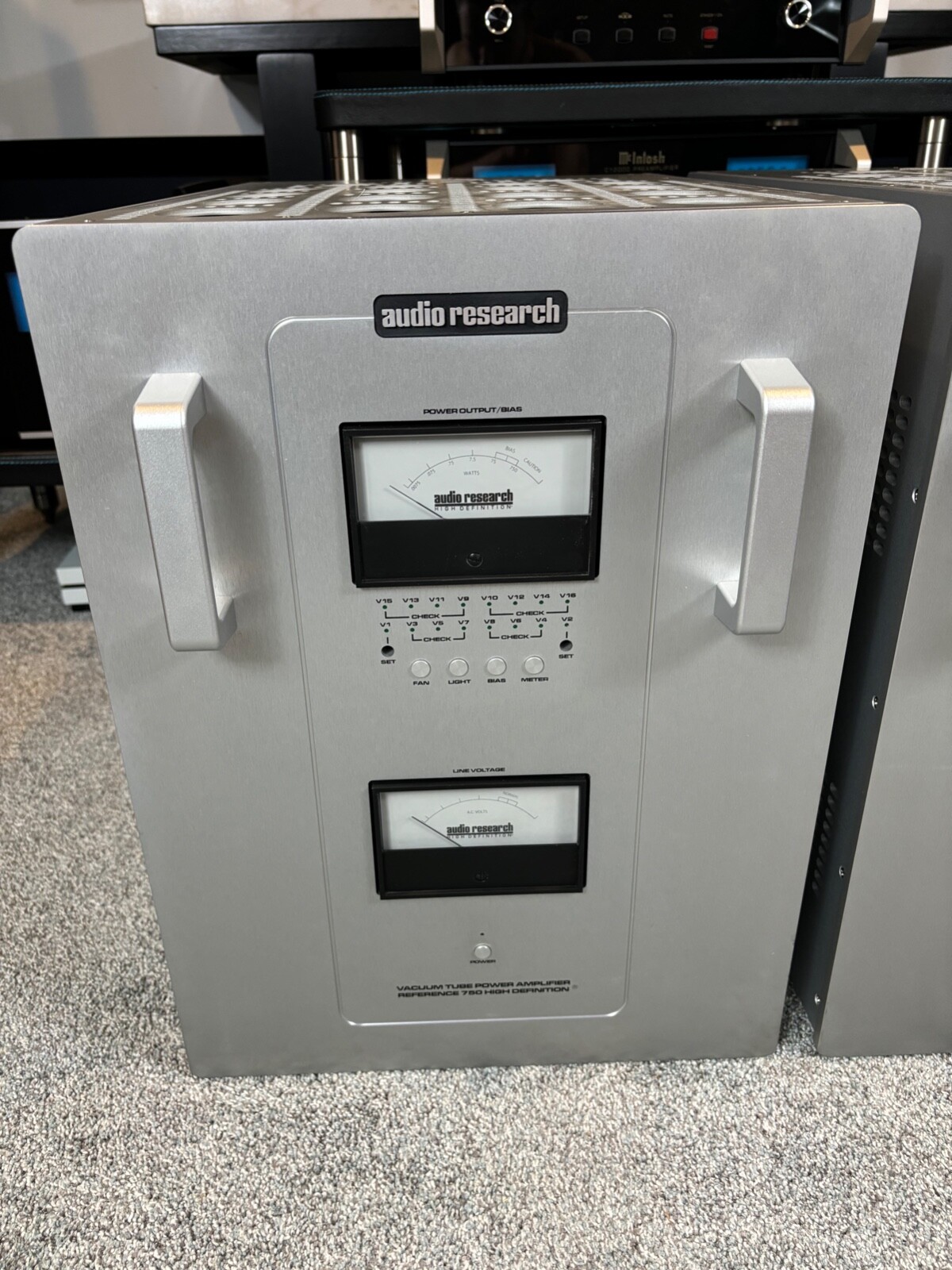 Audio Research Ref 750SE Reference Monoblock Power Amplifier - PAIR ...