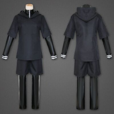 Kaneki Ken Cosplay Costume Hoodie Jacket Pants Shorts Full Set Outfits ...