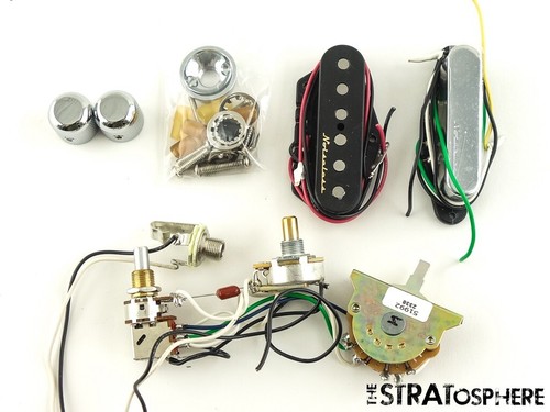 Fender Player II Modified Tele PICKUPS POTS KNOBS & SWITCH Noiseless ...