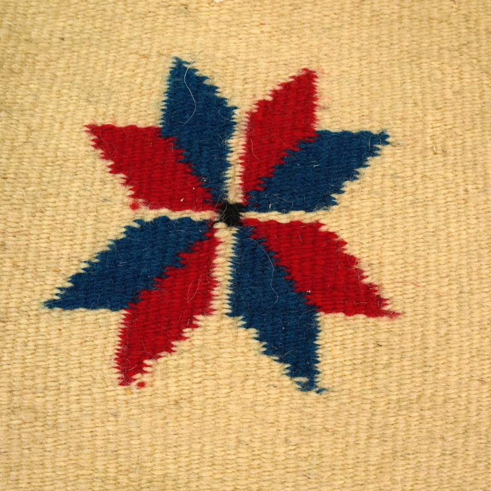 VTG Zapotec Oaxaca Handwoven Wool Gabán Vest Aztec Warrior Greca Band ...