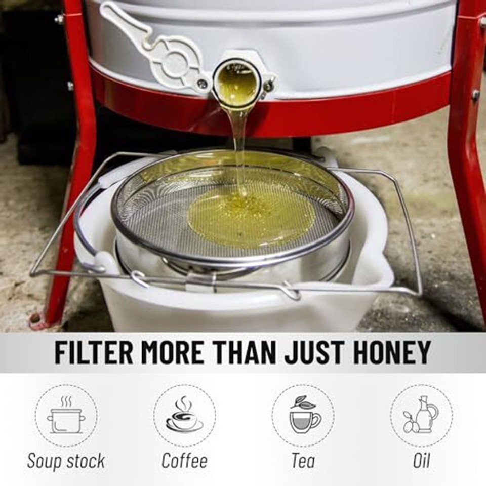 Honey Extraction Kit Frame Holder Nylon Honey Gate Valve Plastic Handle ...